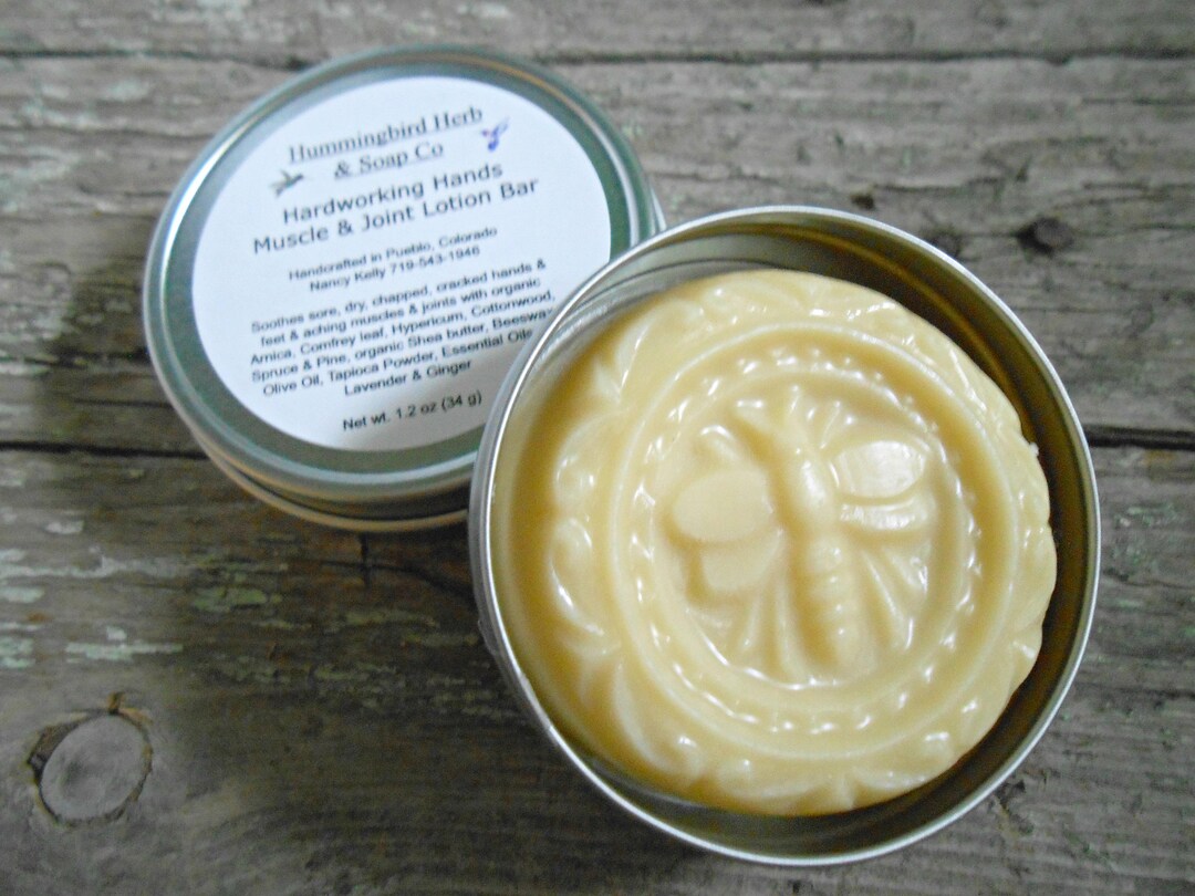 Muscle Joint Natural Relief Lotion Bar Balm of Gilead Arnica Sore ...