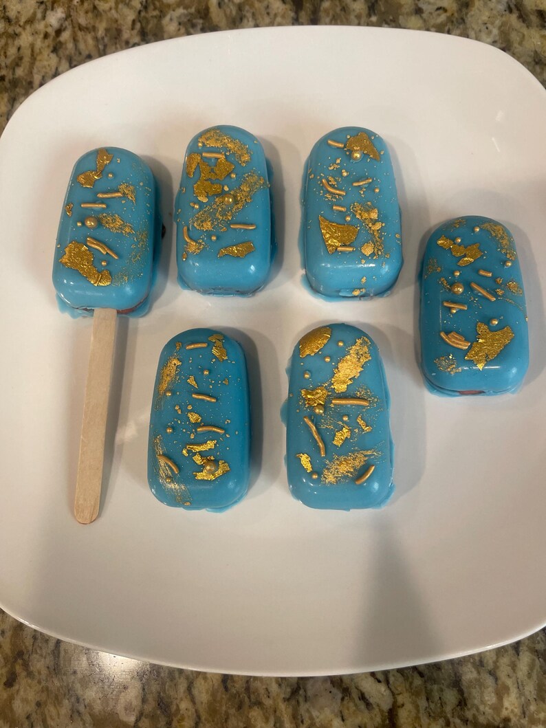 6 Ocean Gold Cakesicles - Etsy