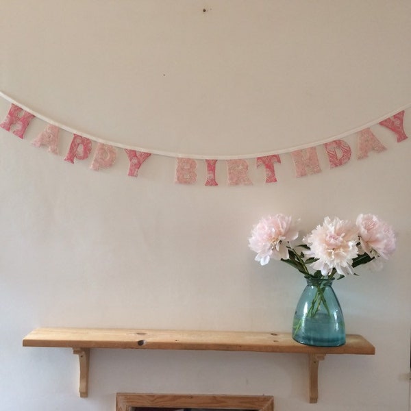 Liberty London Bunting - Etsy