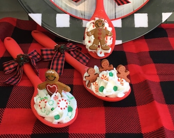 Gingerbread Spoon - Etsy