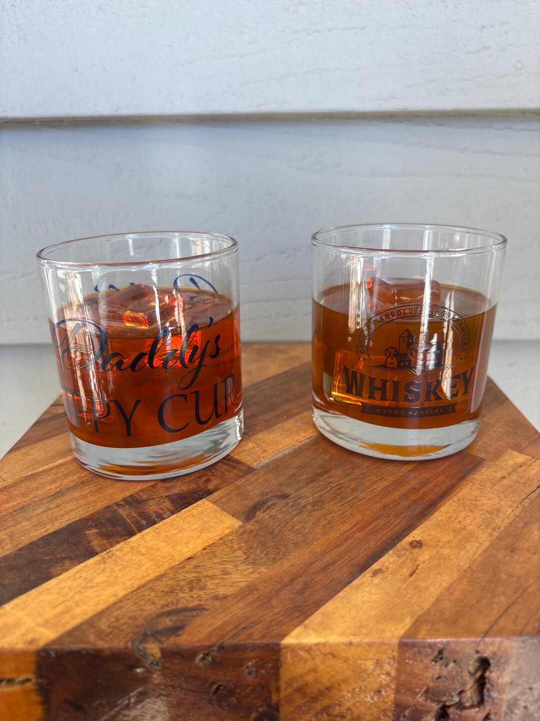 Faux Whiskey on the Rocks | Fake Whiskey Shot | Bar Decor - Etsy