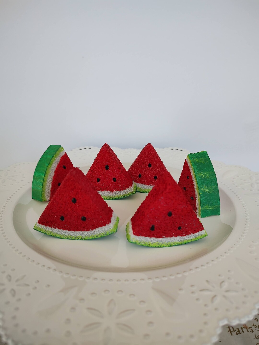 Fake Watermelon Slice | Small Fake Watermelon Slice Summer Decor |hand ...