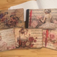 School Themed Altered Composition Notebook Journal - Etsy
