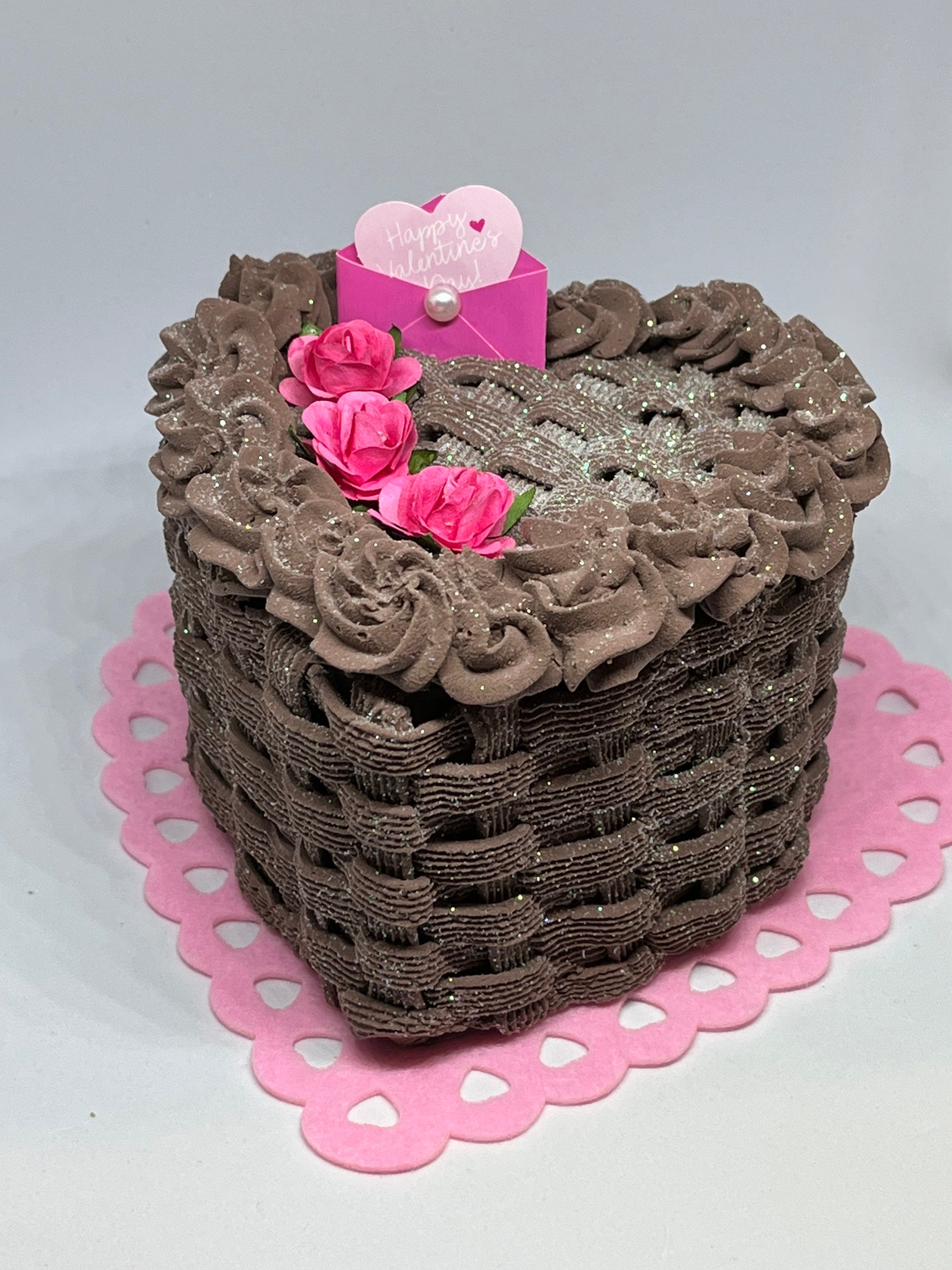 Fake Chocolate Cake - Etsy