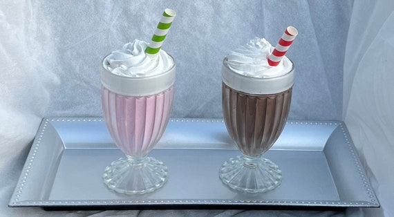 Fake Milkshake Prop for Display Fake Beverage Ice Cream - Etsy