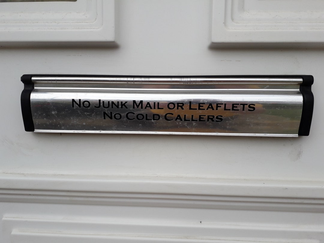 Personalised Letterbox Sign Decal Label for Greeting or - Etsy