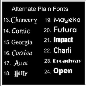 Personalised Letterbox Sign Decal Label for Greeting or Instruction and ...