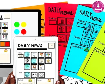 ASL Based Communication Board With Real Pictures Early - Etsy