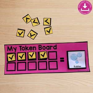 Token Board System Special Education Print Google Slides™ Reward Chart ...