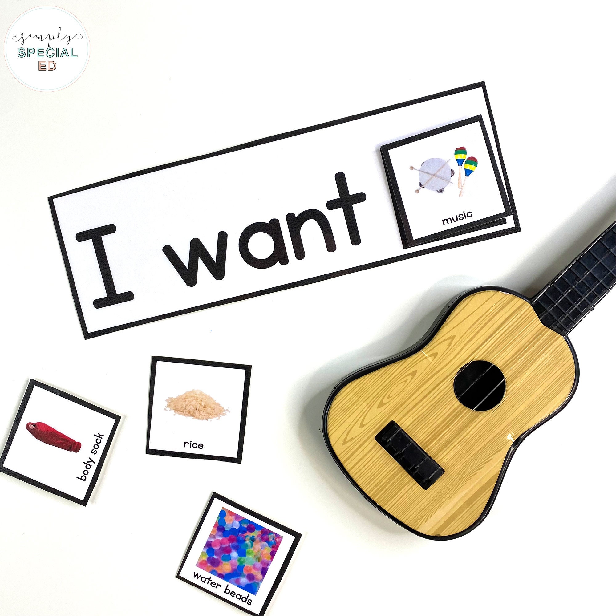 Simple Sensory Self-regulation | Choice Boards + 45 Request Cards ...