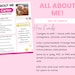 Editable All About Me for Special Needs Parents, Speech Therapists ...