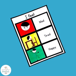 Behavior Visuals and Supports | Special Education | Behavior Visuals ...
