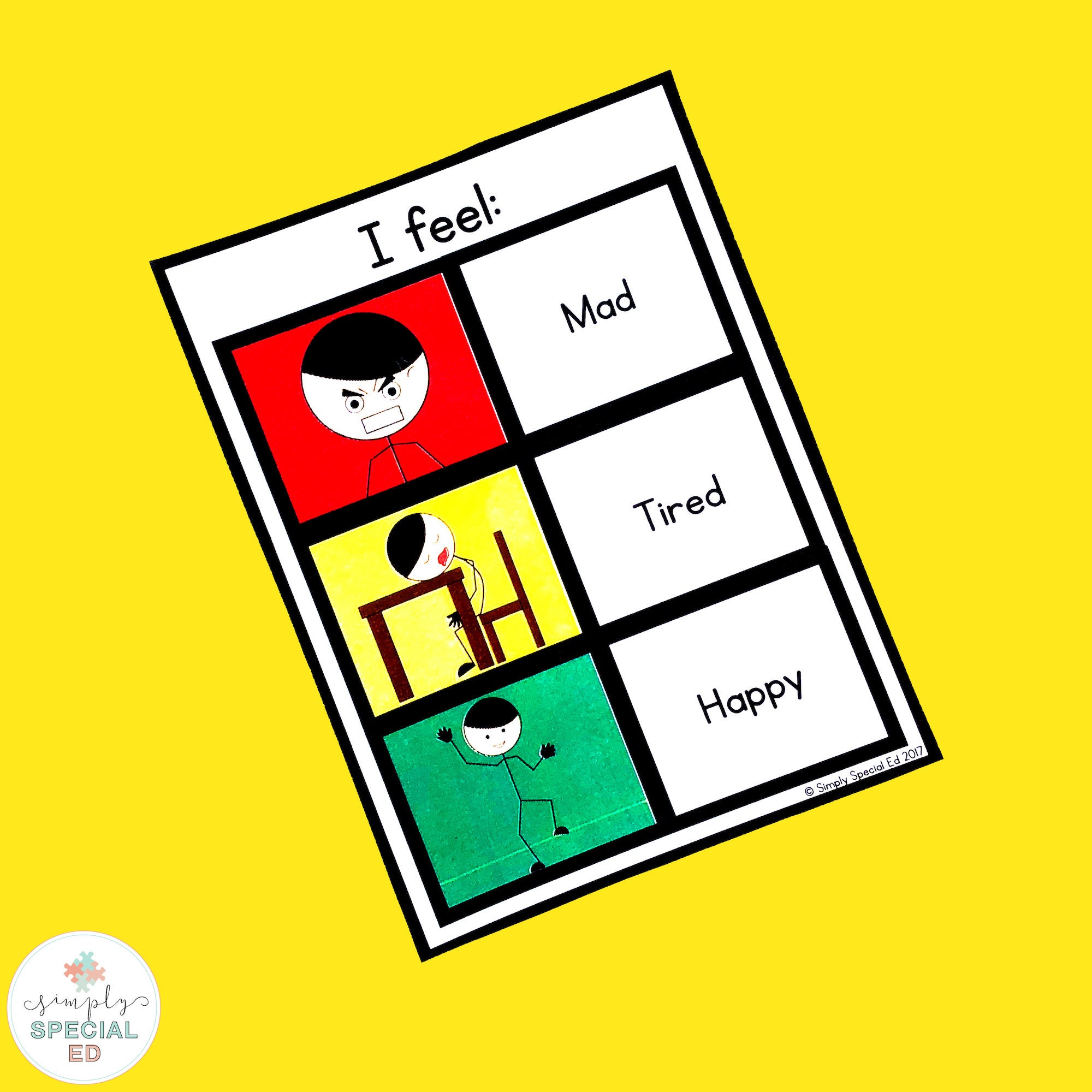 Behavior Visuals and Supports | Special Education | Behavior Visuals ...