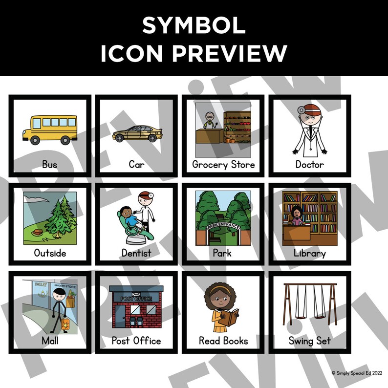 Home Visual Schedules: Daily Routines, Checklists, Visuals | Special ...