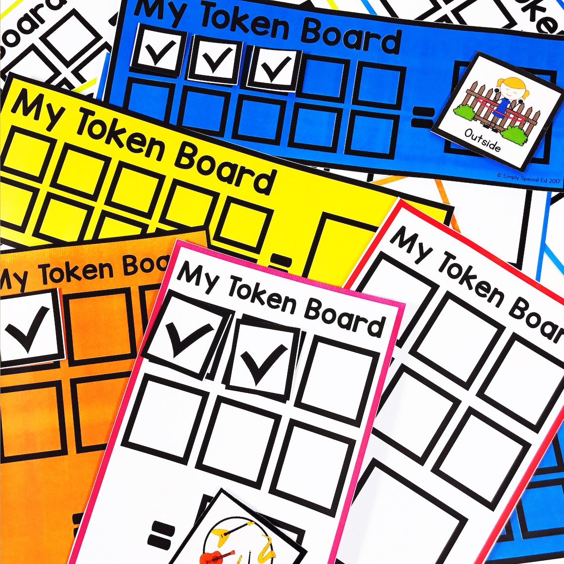 Token Board System Special Education Print Google Slides™ Reward Chart ...