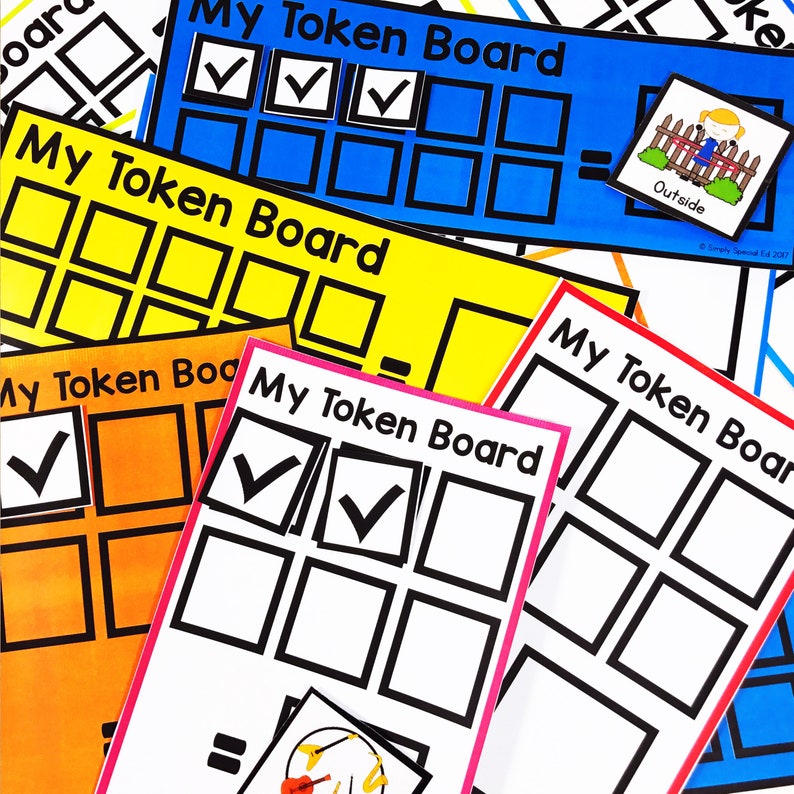 Token Board System Special Education Print Google Slides™ Reward Chart ...