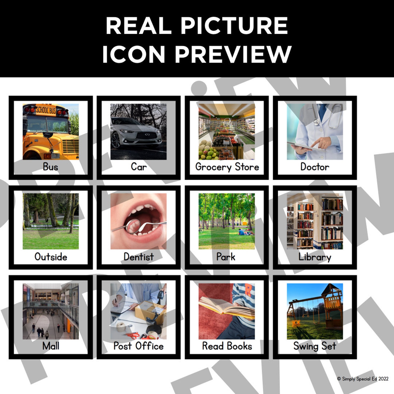 Home Visual Schedules: Daily Routines, Checklists, Visuals | Special ...