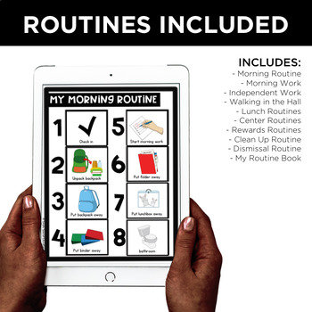 Special Ed Routines | Visual Schedule | Editable Routines | Google ...