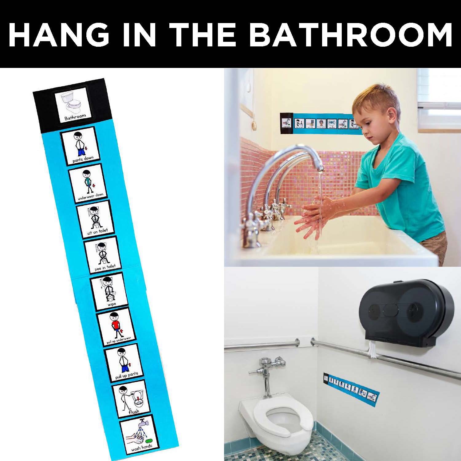 Toilet / Potty Training Toolkit for Special Ed: Adapted Books, Visuals ...