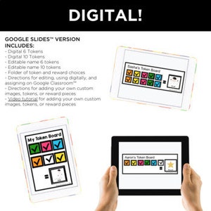 Token Board System Special Education Print Google Slides™ Reward Chart ...