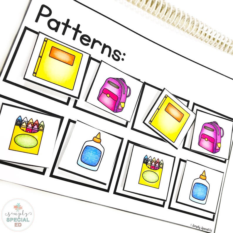 Morning Work Binder for Special Education | Morning Binder | Adapted ...