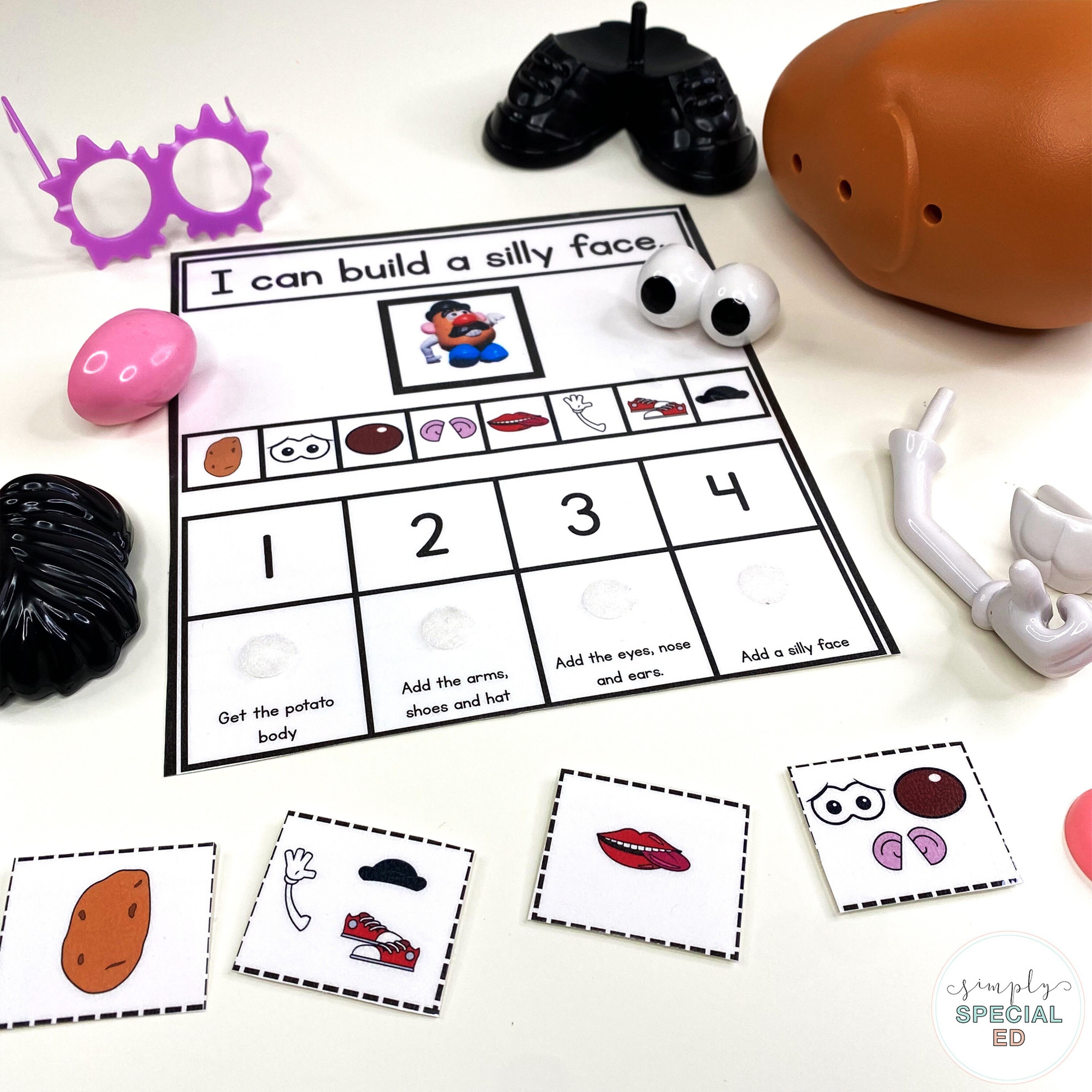 Play Center Visual Supports | Preschool | Early Childhood | Daycare ...