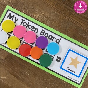 Token Board System Special Education Print Google Slides™ Reward Chart ...