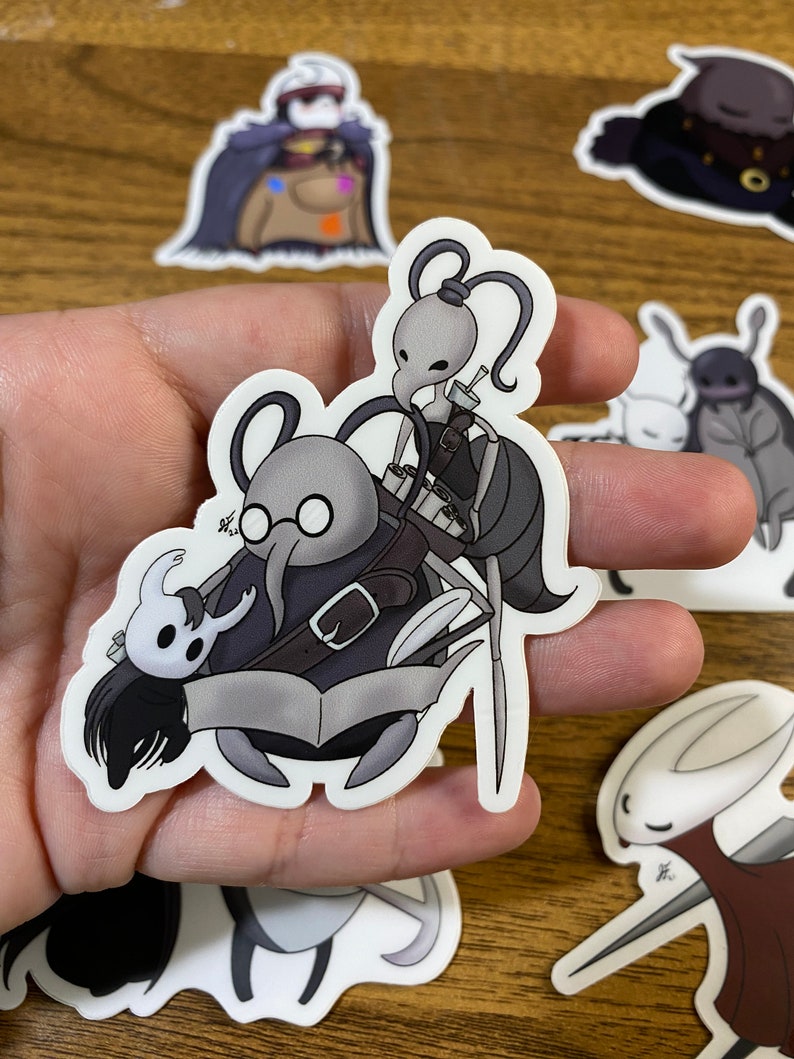 Hollow Knight Stickers - Etsy