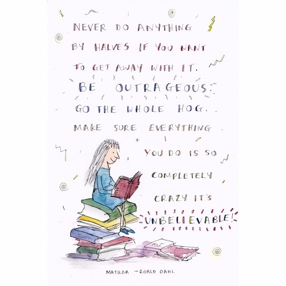 Roald Dahl Matilda Quotes