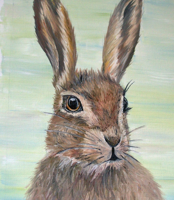 Rabbit Oil Paintings
