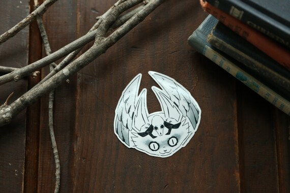 Valkyrie the Cat Viking Sticker | Etsy