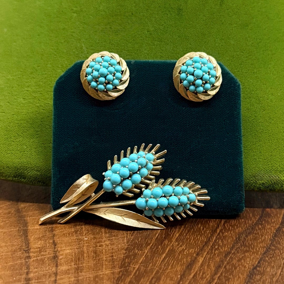 Midcentury Trifari Set - Etsy