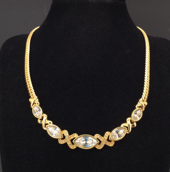 Vintage Swarovski Crystal Necklace SAL - Gem Vintage Swarovski Crystal Necklace SAL - Gem