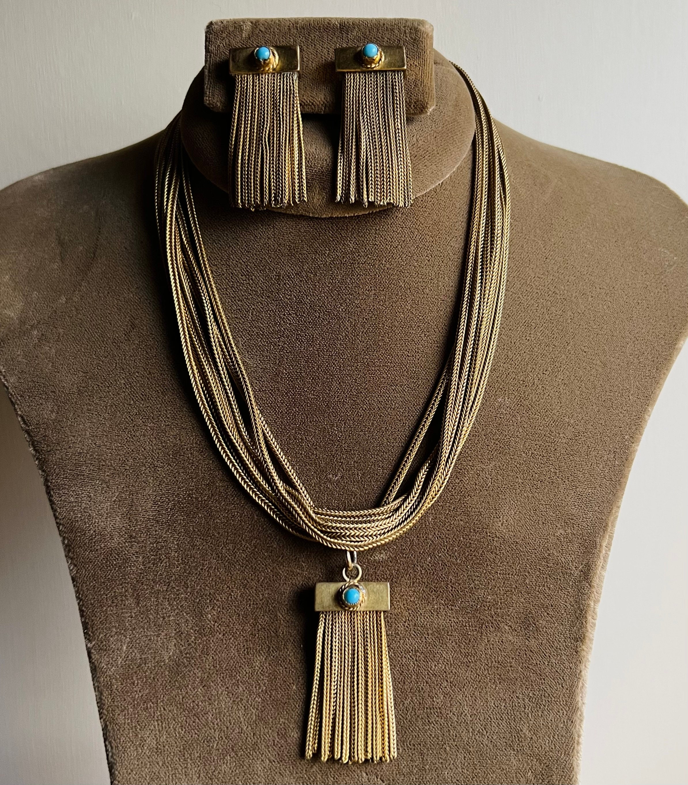 1940s Sandor Old Hollywood Fringe Set - Etsy