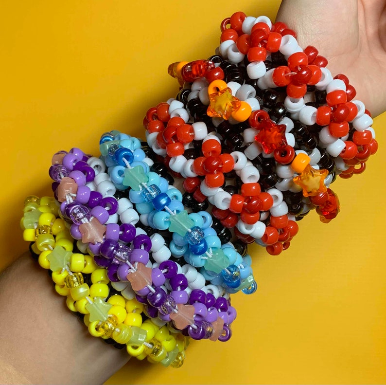 Custom Kandi Rotating Cuffs - Etsy