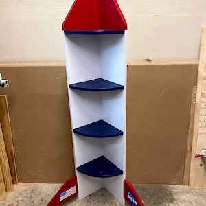 Spaceship Book Shelf - Etsy