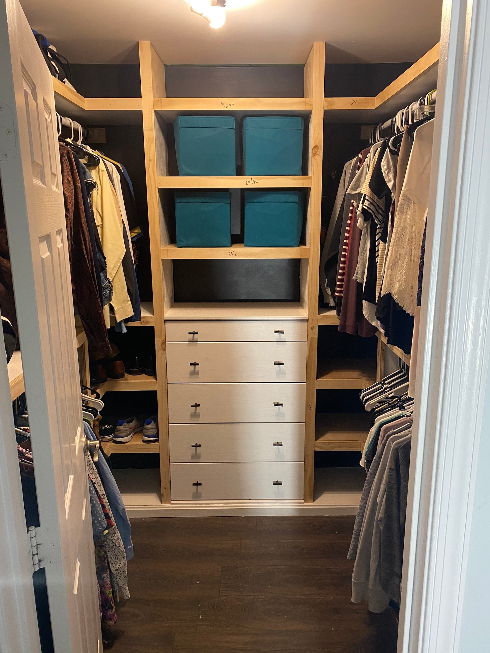 Custom Built-in Closet Remodel | Etsy