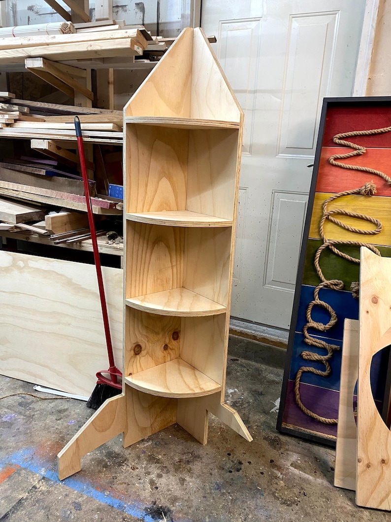 Spaceship Book Shelf - Etsy