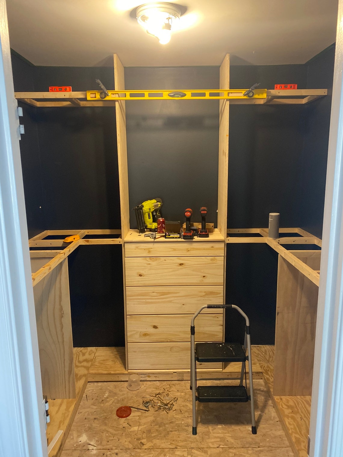 Custom Built-in Closet Remodel - Etsy