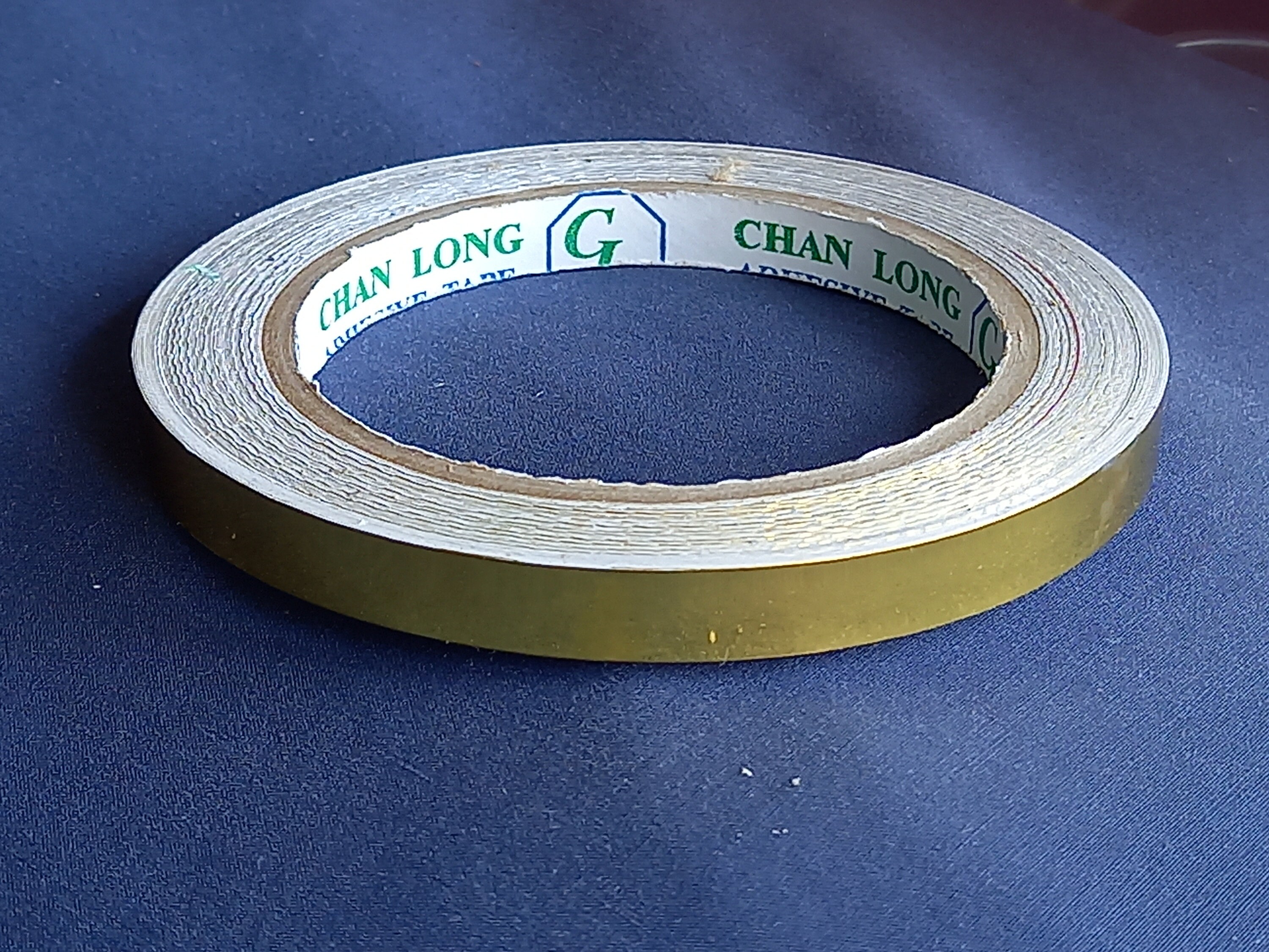 1 Roll of Gold Permanent Metallic Tape 10mm X 20 Metres - Etsy