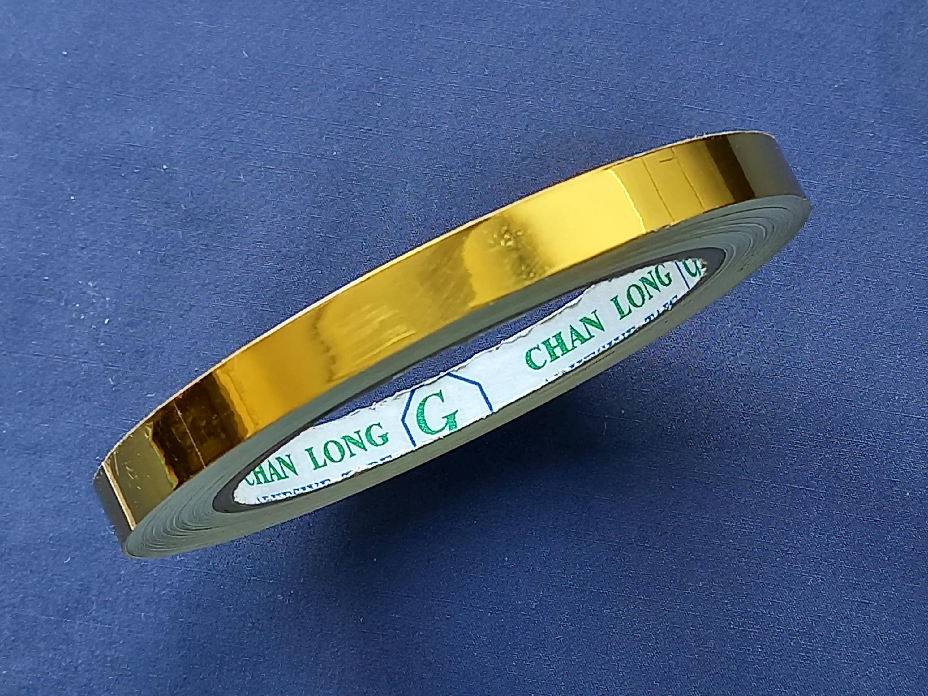 1 Roll of Gold Permanent Metallic Tape 10mm X 20 Metres - Etsy