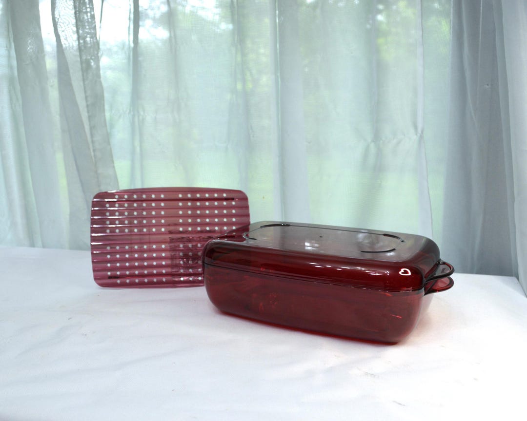 Vintage Rectangular Casserole for Microwave Oven by Tupperware With ...