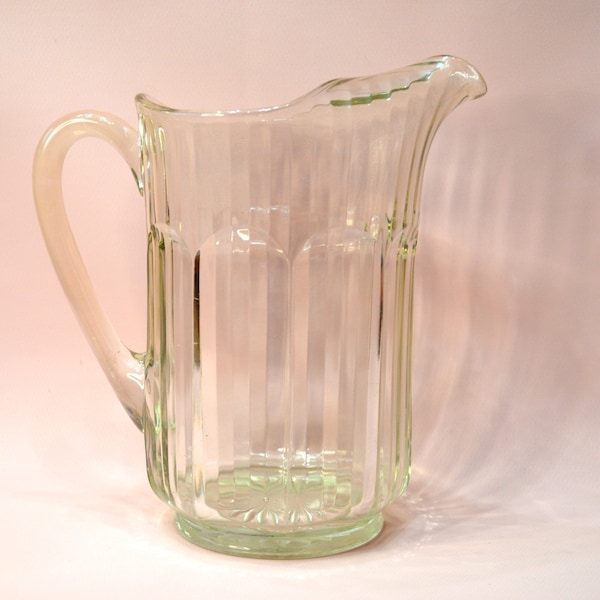 Clear Glass Pitcher - Etsy