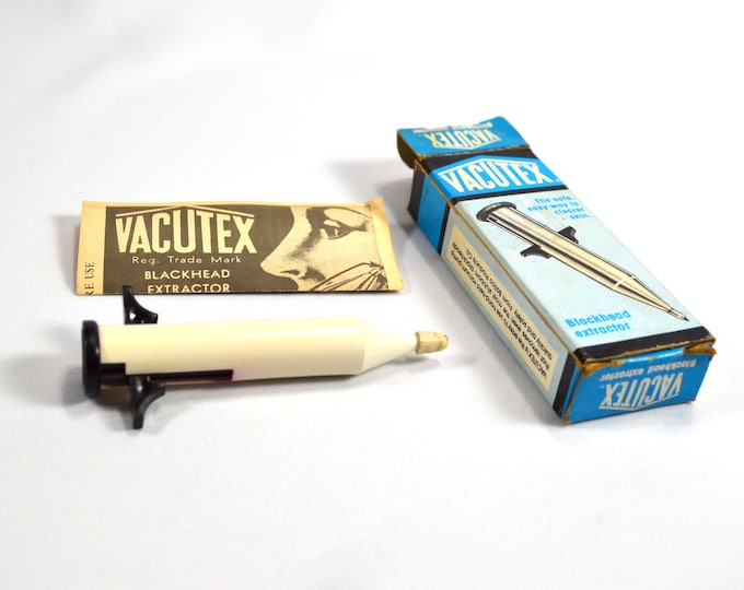 Vintage Vacutex Blackhead Extractor, 1950s Skin Care, Vintage Beauty - Etsy