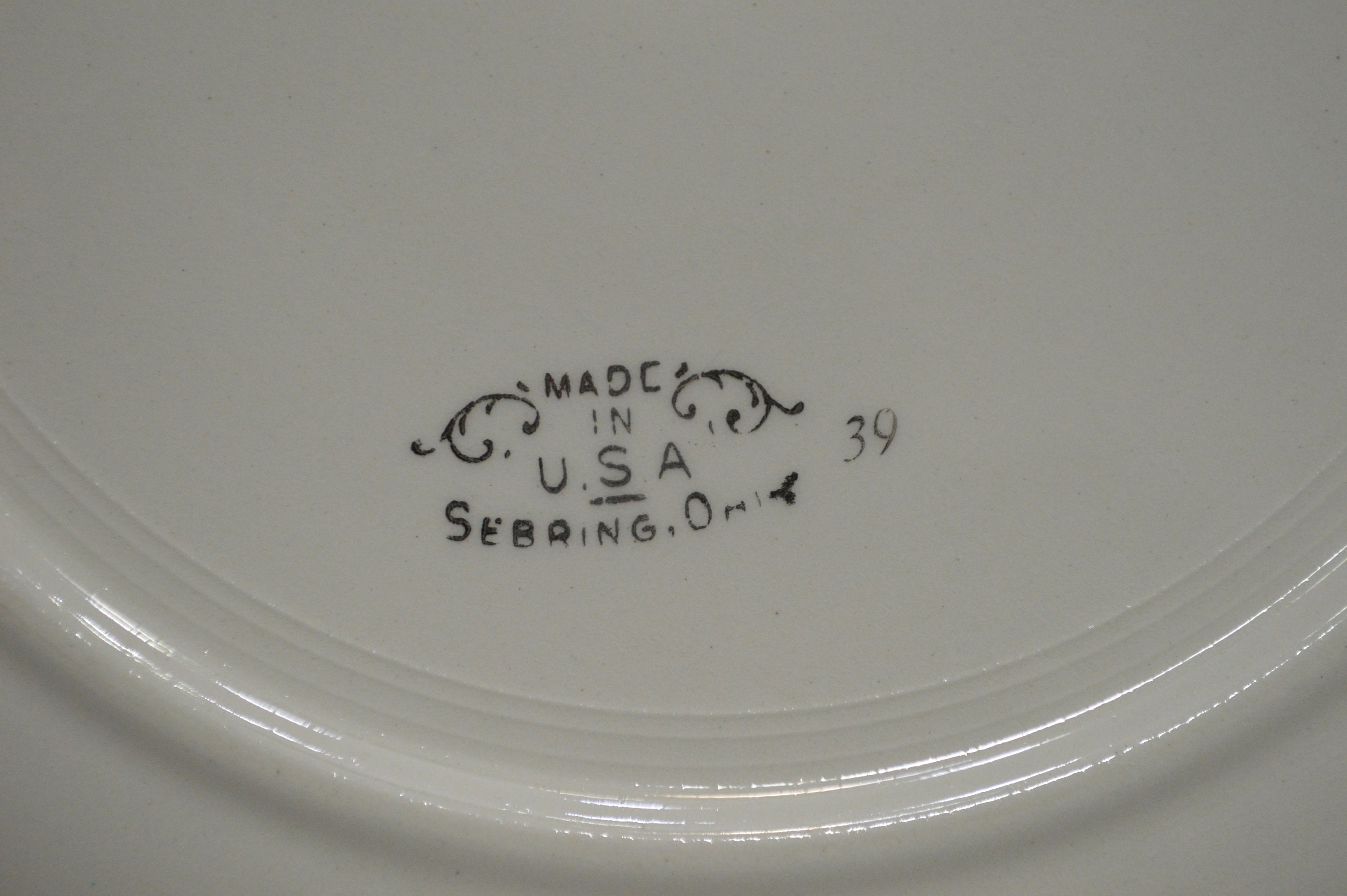 Vintage Sebring Dinner Plates Floral Gold Trim Set of 4 - Etsy