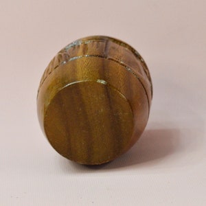 Hawaiian Carved Wood Cups, Set of 12, Perfect for Tiki Bar or Beach ...