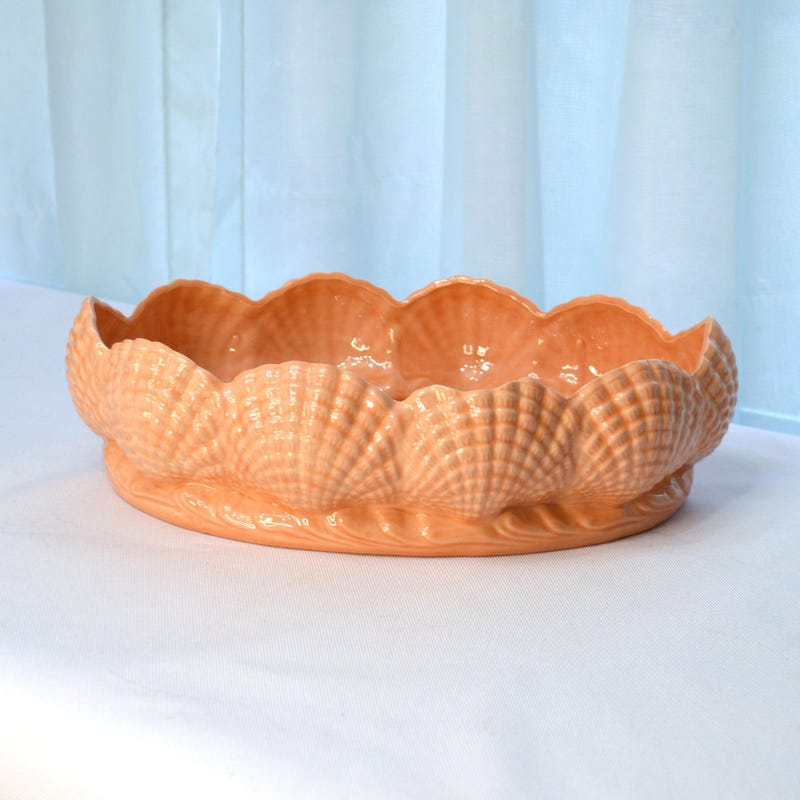 Clam Shell Planter - Etsy