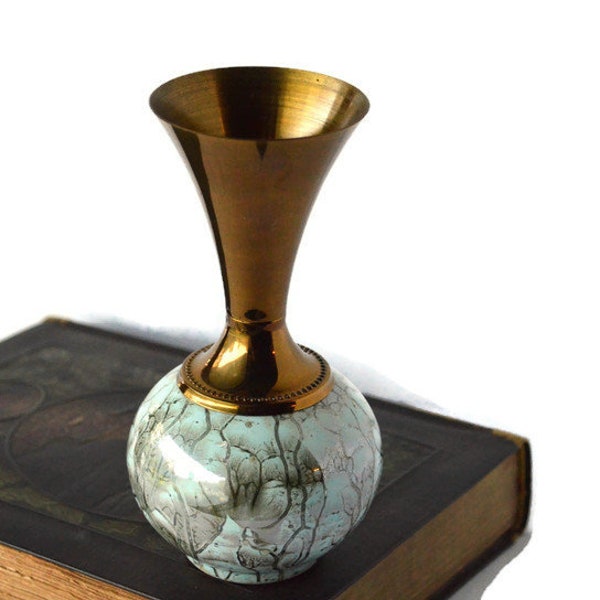 Painted Brass Delft - Etsy