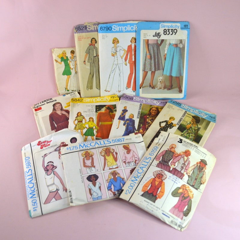 1970s Sewing Patterns - Etsy