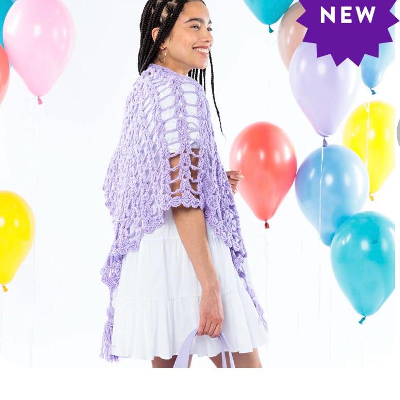 Lilac Shawl - Etsy
